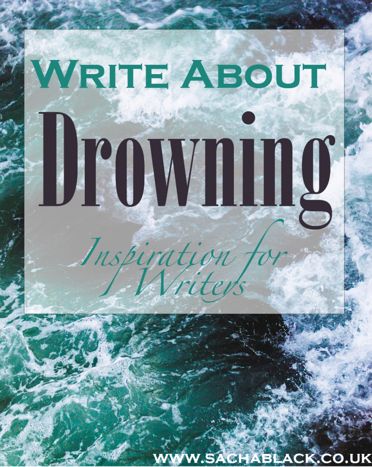 #Writespiration 73 Write About Drowning - Sacha Black